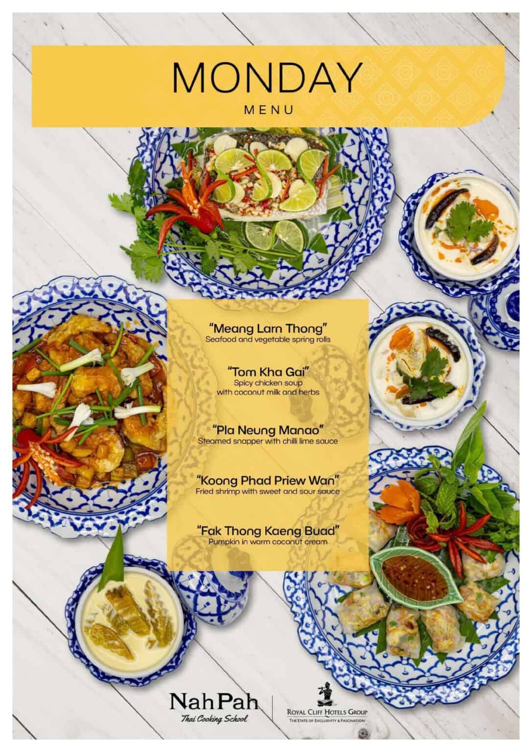 Nah Pah Thai Cooking Class in Pattaya | Royal Cliff Hotels Group